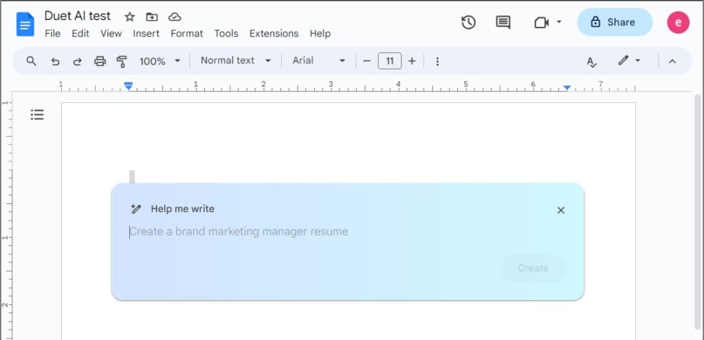 Duet AIでGoogleドキュメントの文書を自動作成する方法 - 株式会社TSクラウド